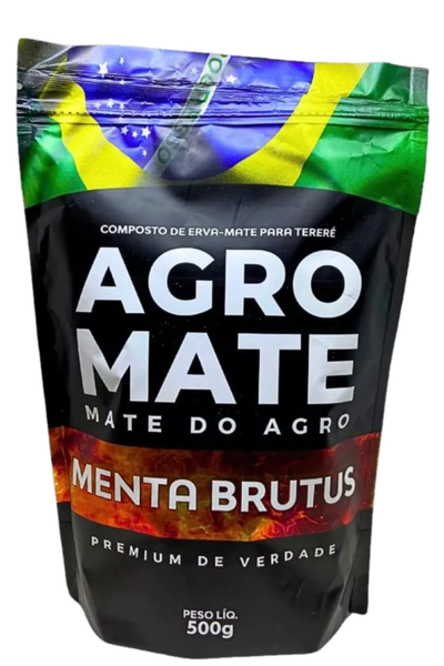 Atacado Brasil | ERVA MATE AGROMATE 500G MENTA BRUTOS