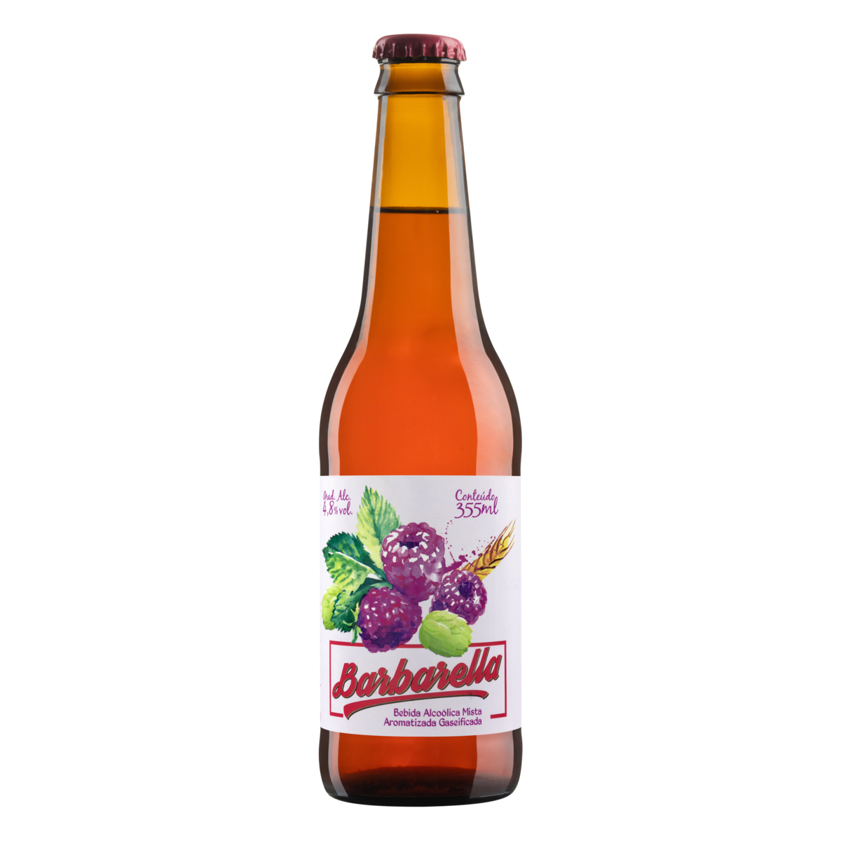 Primato Supermercado | CERVEJA BARBARELLA FRUITBIER FRAMBOESA 355ML