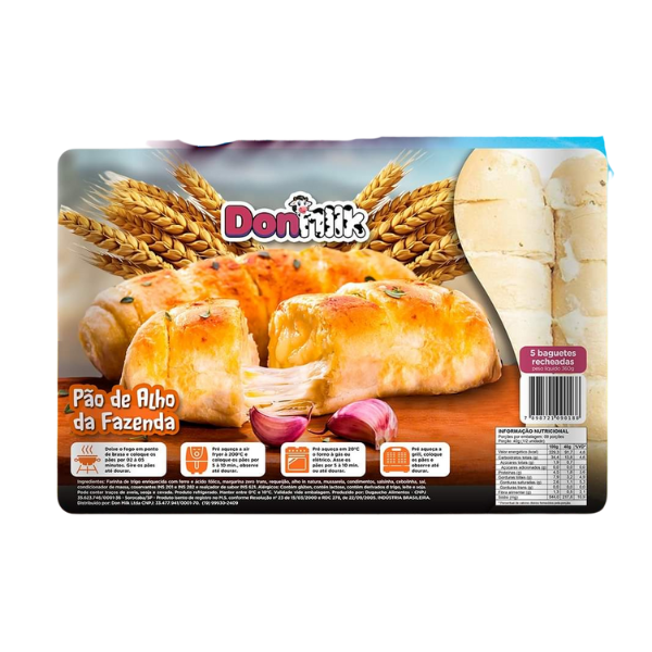 Supermercado Bresciani | PAO DE ALHO DON MILK 360G TRADICIONAL