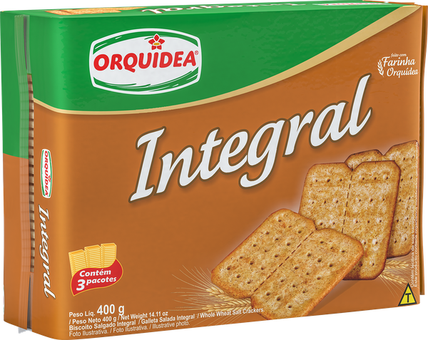 Super Lazzari | BISC ORQUIDEA INTEGRAL 400G