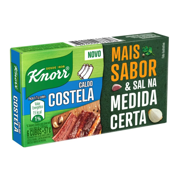Super Lazzari | CALDO KNORR COSTELA 57G