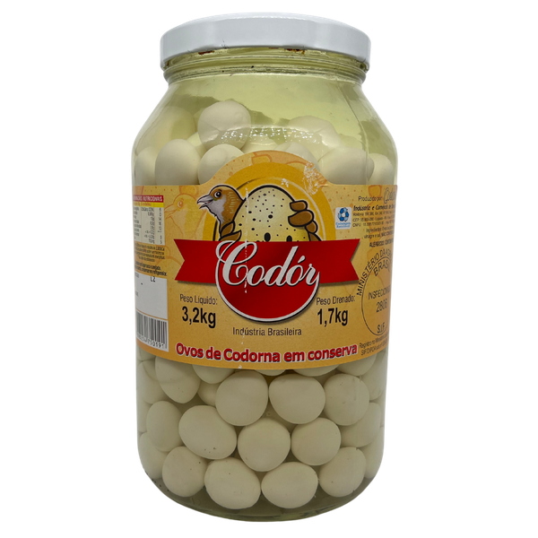 Super Lazzari | OVOS DE CODORNA CODOR 1,7KG