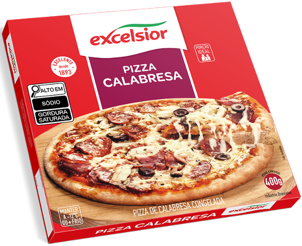 Super Lazzari | PIZZA EXCELSIOR CALABRESA 400G