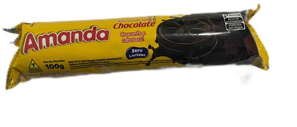 Comercial Cristo Rei | BISCOITO AMANDA RECH 100G CHOCOLATE