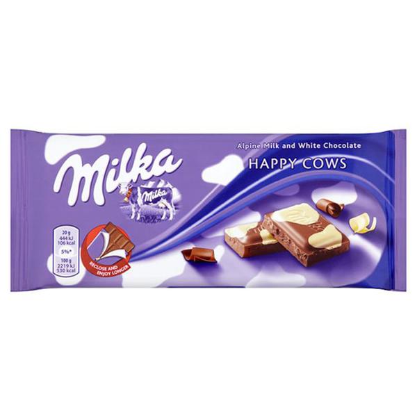Estrela Supermercados | CHOCOLATE MILKA COW SPOTS 100GR