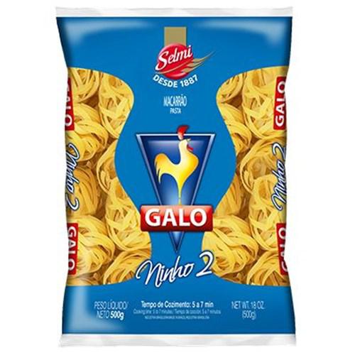 Estrela Supermercados | MACARRAO GALO SEMOLADO NINHO Nº 2 500G