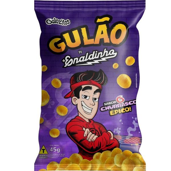CHIPS GULÃO 45G CHURRASCO DO ENALDINHO - Multishow Santa Teresa (Loja 186)