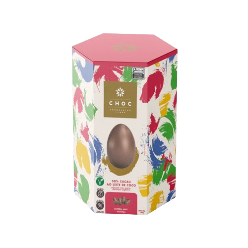 Gran Hortifruti | OVO PASCOA 50% CHOC LEITE COCO CHOC 240G