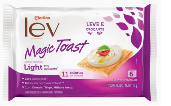 Hercules Supermercados | Torrada Marilan Magic Toast 110g Light