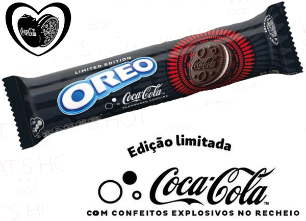 Hercules Supermercados | Biscoito Oreo 90g Edição Limitada Coca Cola