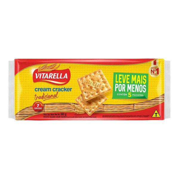 Hercules Supermercados | Biscoito Vitarella 583g Cream Cracker
