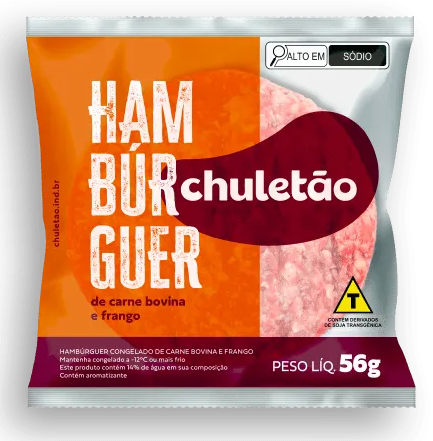 Hercules Supermercados | Hamburger Chuletão 56g