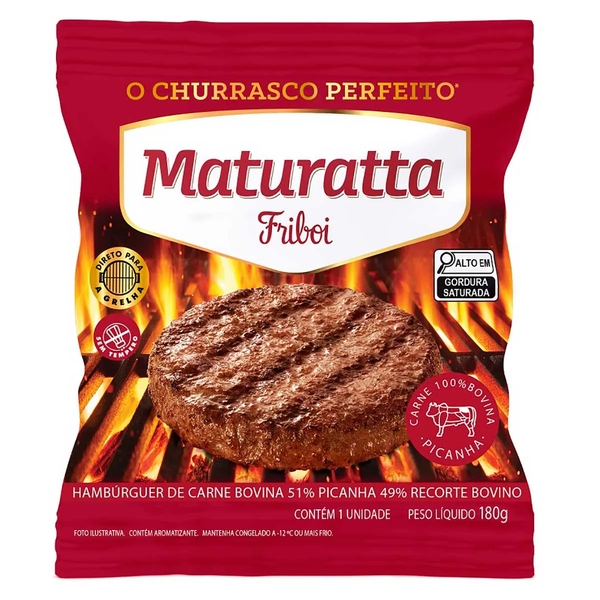 Hercules Supermercados | Hamburger Picanha Maturatta Friboi 180g