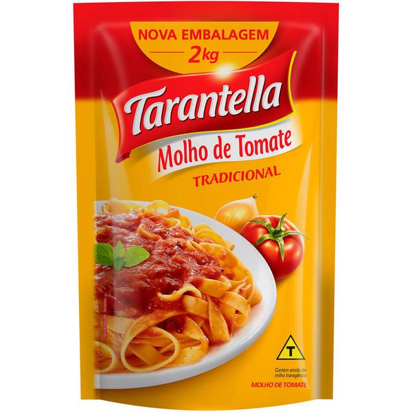 Hercules Supermercados | Molho Tomate Tarantella 2kg Tradicional