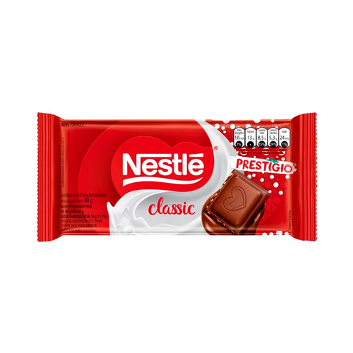 JPavani Macaé Matriz | Barra Chocolate Nestlé Prestígio Classic 80g