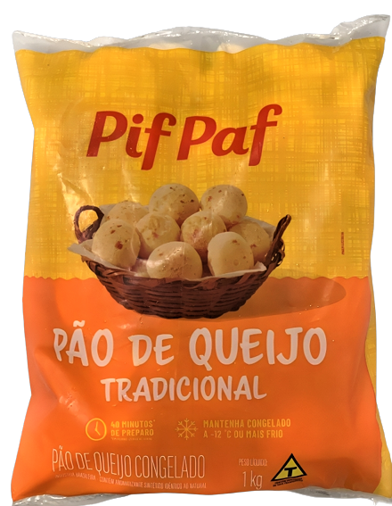 JPavani Macaé Matriz | Pão de Queijo Pif Paf Tradicional 1kg