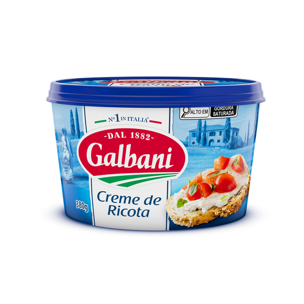 Mercadão do Zé | CREME DE RICOTA GALBANI 380G