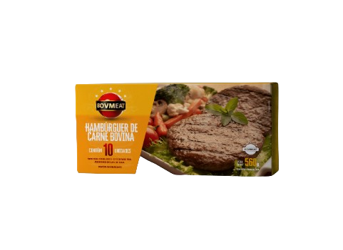 Mumu Laticinios - Pindorama | HAMB DE CARNE BOVINA BOVMEAT 560G 12