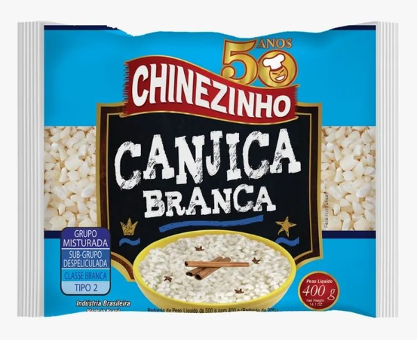 Empório Norte Sul | CANJICA CHINEZINHO 400G BRANCA