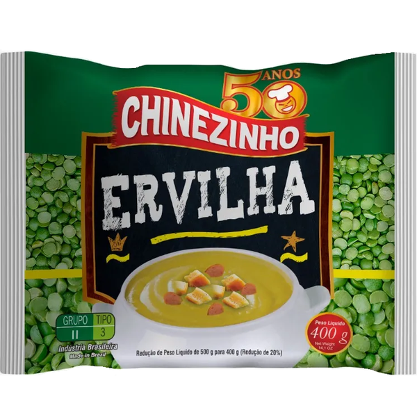 Empório Norte Sul | ERVILHA CHINEZINHO 400G