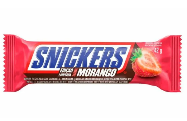 Empório Norte Sul | SNICKERS 42G MORANGO