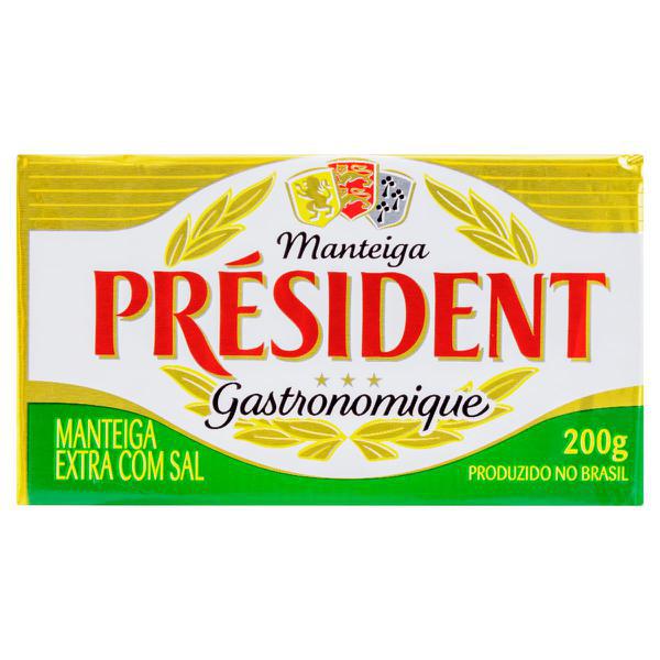 Nosso Hortifruti Gonzaga | MANTEIGA PRESIDENT 200G C/ SAL TAB