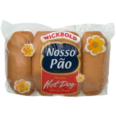 Nosso Hortifruti Gonzaga | PAO HOT DOG WICKBOLD 200G TRADICIONAL