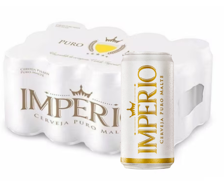 Petty Embalagens e Supermercado | CERVEJA IMPERIO PILSEN LT 350ML PACK ECONOMICO 15UN