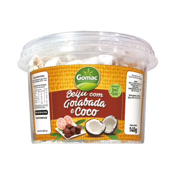 Loja 06 (Av Dos Estudantes) | BEIJU GOMAC 140G COCO GOIABADA