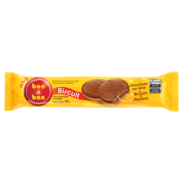 Loja 06 (Av Dos Estudantes) | BISCOITO BONOBON 95G CHOCOBISCUIT AMENDOIM