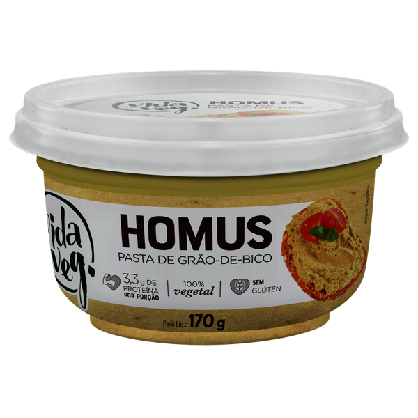 Loja 05 (Av Potirendaba Rio Preto) | GRÃO DE BICO VIDA VEG 170G HOMUS PASTA