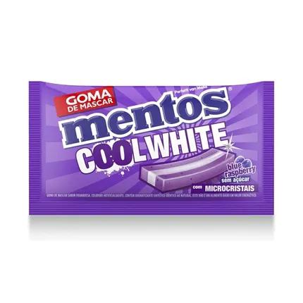 Primato Supermercado | GOMA MASCAR MENTOS 8,5G COOL WHITE BLUE RASP