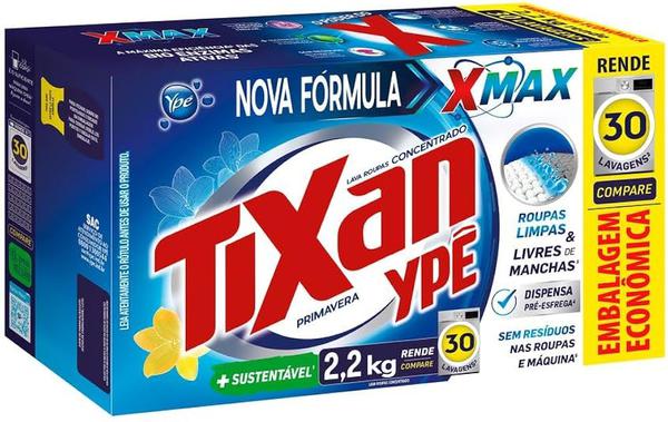 Primato Supermercado | SABÃO PÓ TIXAN 2,2KG PRIMAVERA GRATIS 220G