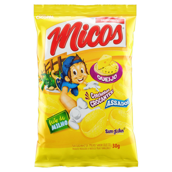 Primo Supermercado | SALGADINHO MICOS QUEIJO 45G