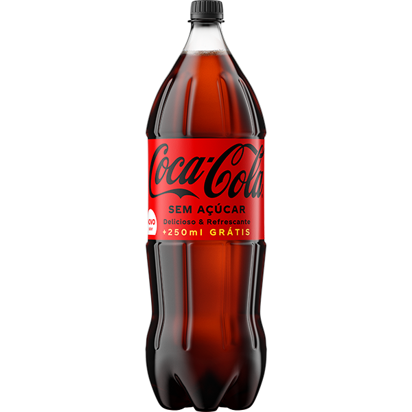 Refrigerante Sem Açúcar Coca-Cola 2Lt +250ml Gts - ARRAIAL DO CABO III