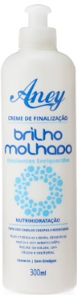 Supermercados Real Niteroi | CREME DE FINALIZAÇÃO ANEY BRILHO MOLHADO 300ML