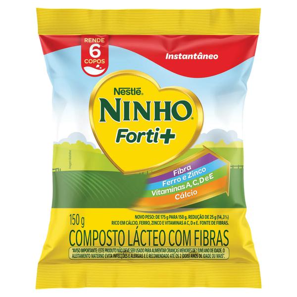 Supermercado Santa Fé | NINHO FORTI+ CMPTOLAC FIBRAS SACHET 150G